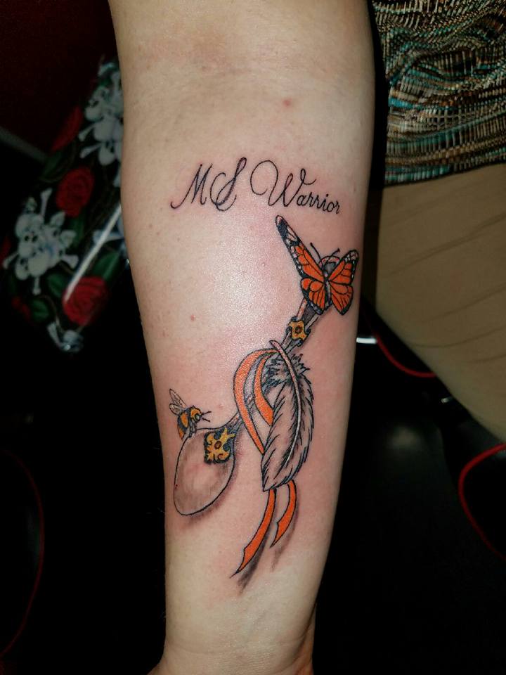 Using Tattoo Art to Make a Statement About Multiple Sclerosis
